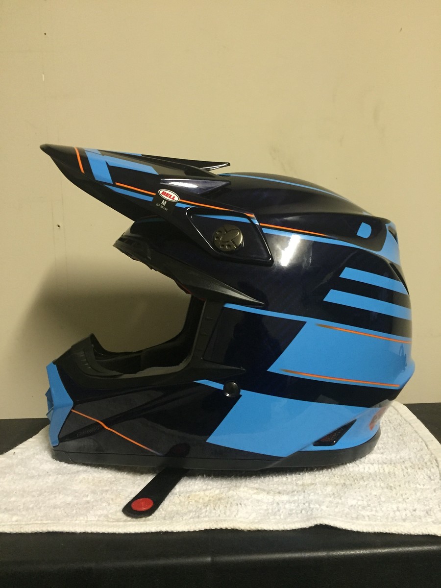 Bell Moto 9 Carbon FLEX Size M WORN ONCE For Sale Bazaar Motocross