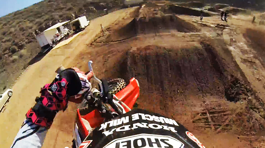 GoPro HD: Justin Barcia - 2014 Monster Energy Supercross Training Lap - ocscottie - Motocross ...