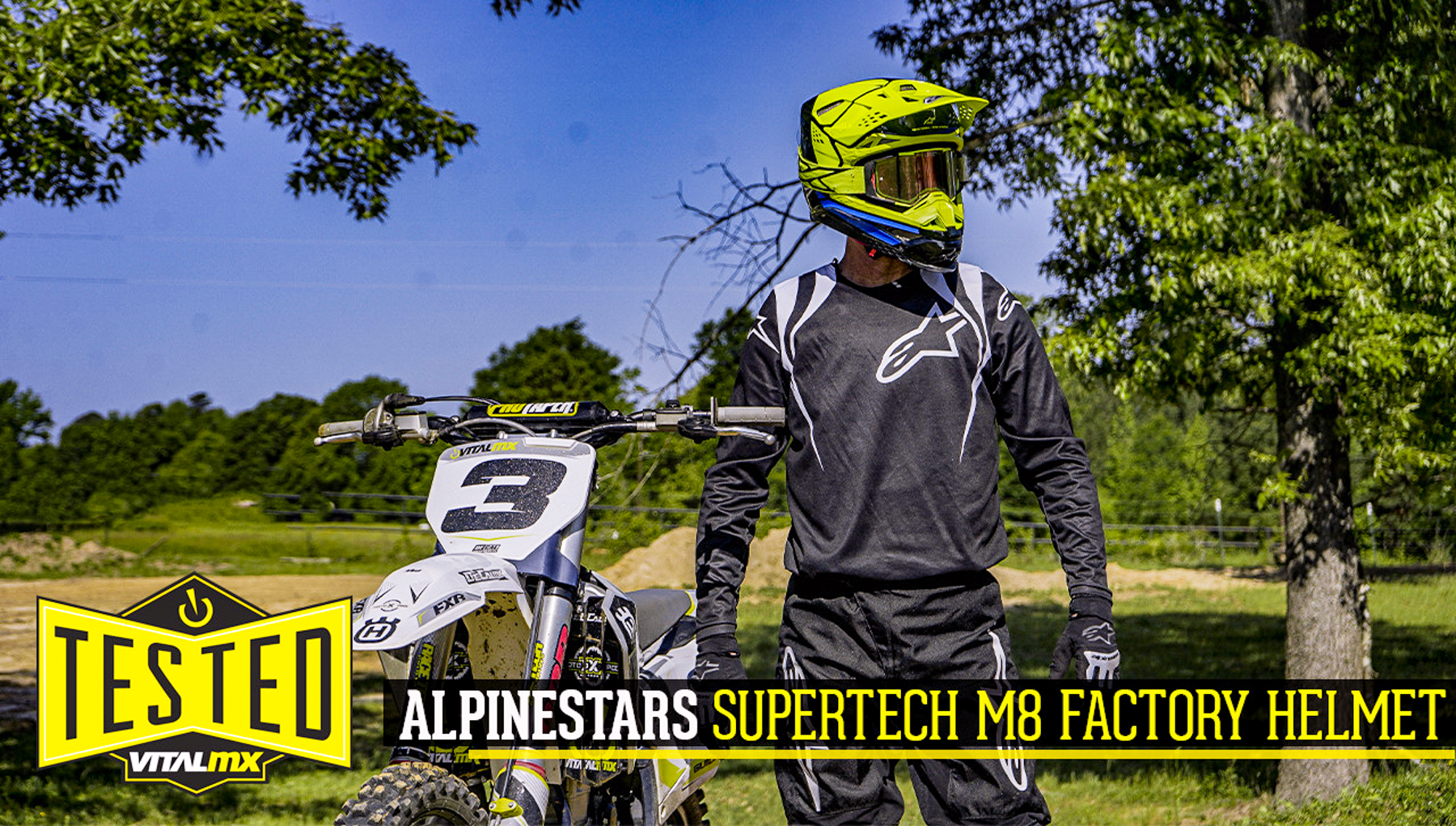 Tested: Alpinestars Supertech M8 Factory Helmet - Motocross Feature ...