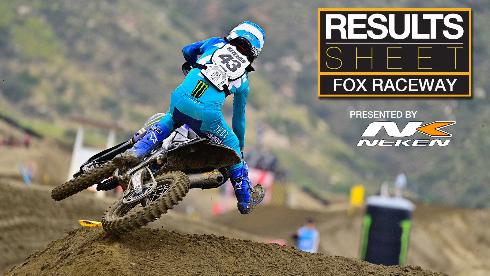 Results Sheet | 2023 Fox Raceway National - Motocross Feature - Vital MX