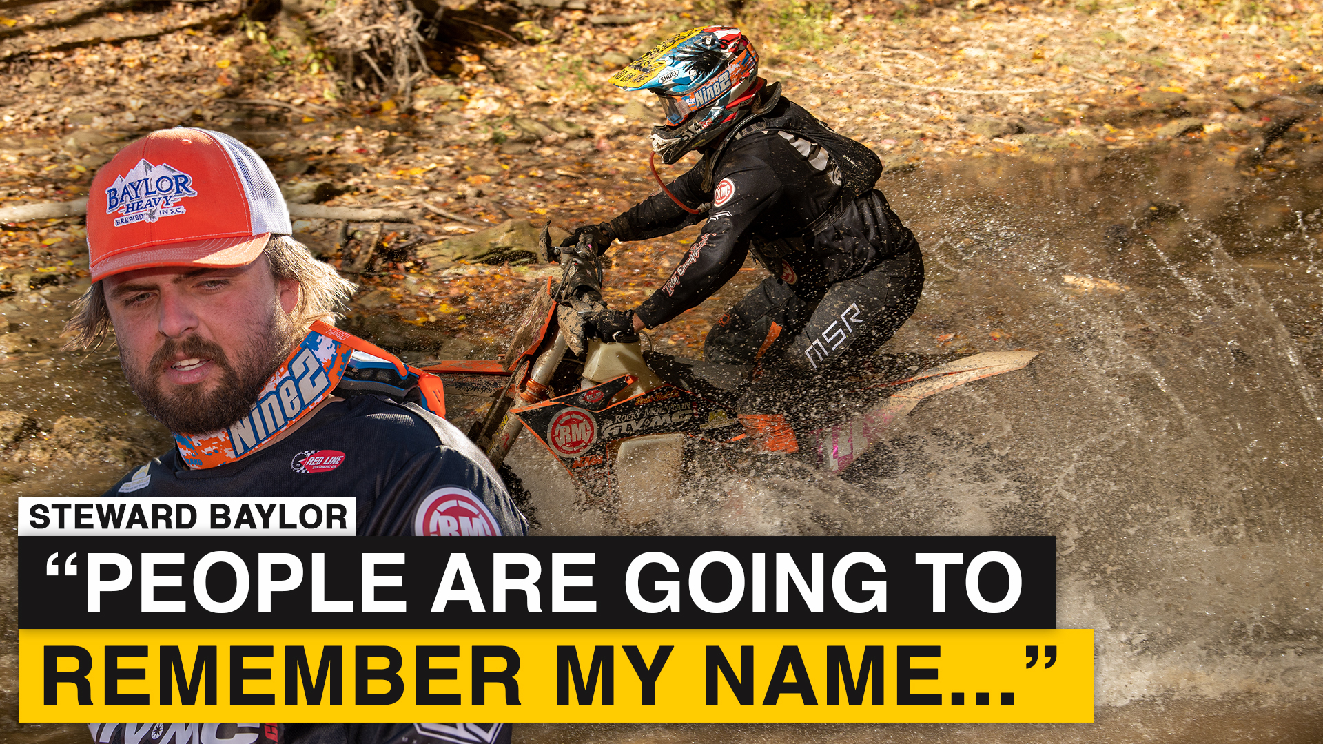 "People Are Going to Remember My Name..." | Steward Baylor on His ...