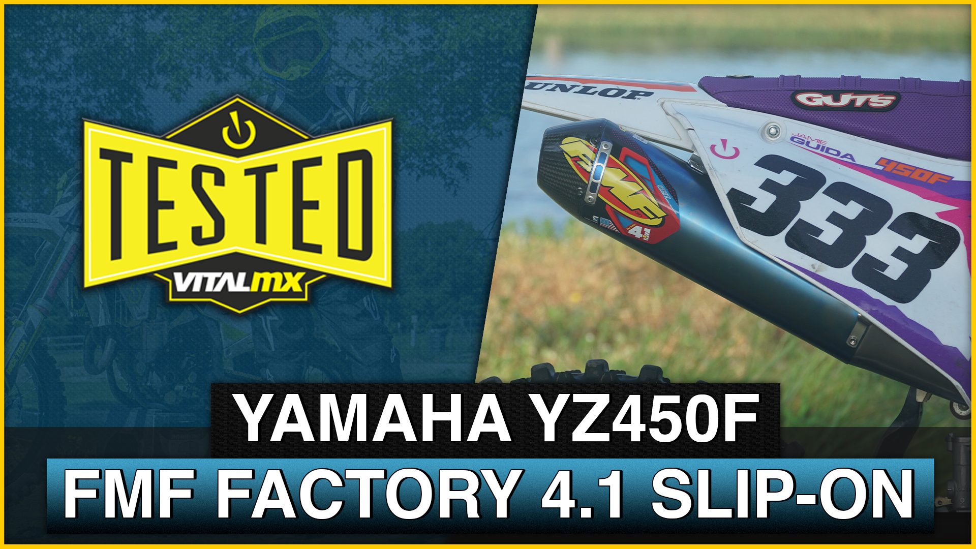 FMF Factory 4.1 Slip-On: 2024 Yamaha YZ450F | Tested - Motocross ...