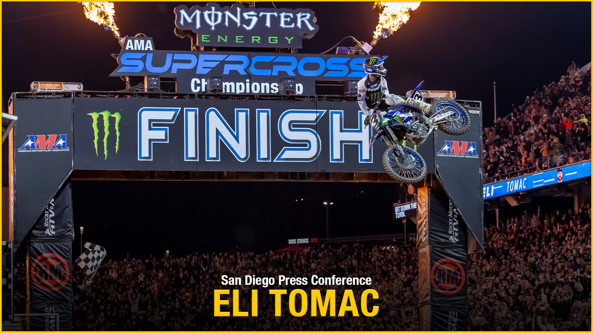 San Diego SX Press Conference | Ft. Eli Tomac - Motocross Feature - Vital MX