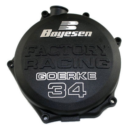 Boyesen Offers Custom Engraved Factory Racing Clutch Covers - Motocross ...