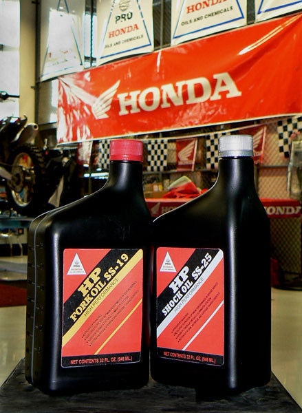 Honda Introduces New High Performance Pro Honda Fork and Shock Oils ...