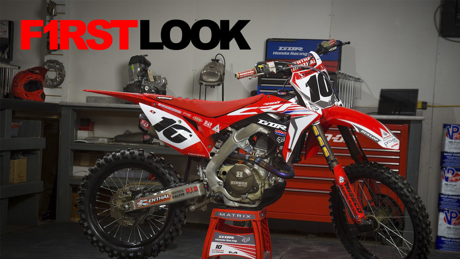 First Look: 2017 GDR Honda - Motocross Feature Stories - Vital MX