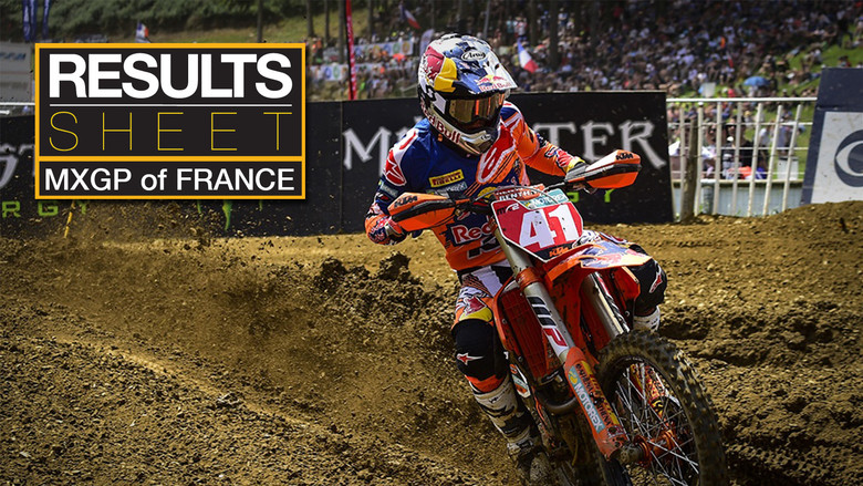 Results Sheet: 2017 MXGP of France - Motocross Feature Stories - Vital MX