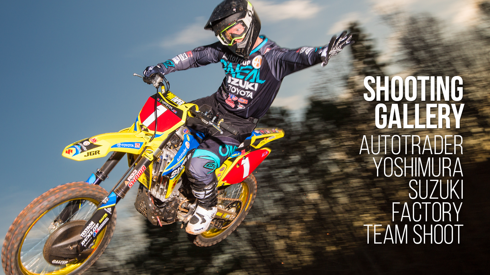 Autotrader/Yoshimura/Suzuki Factory Racing Team Shoot - Motocross ...