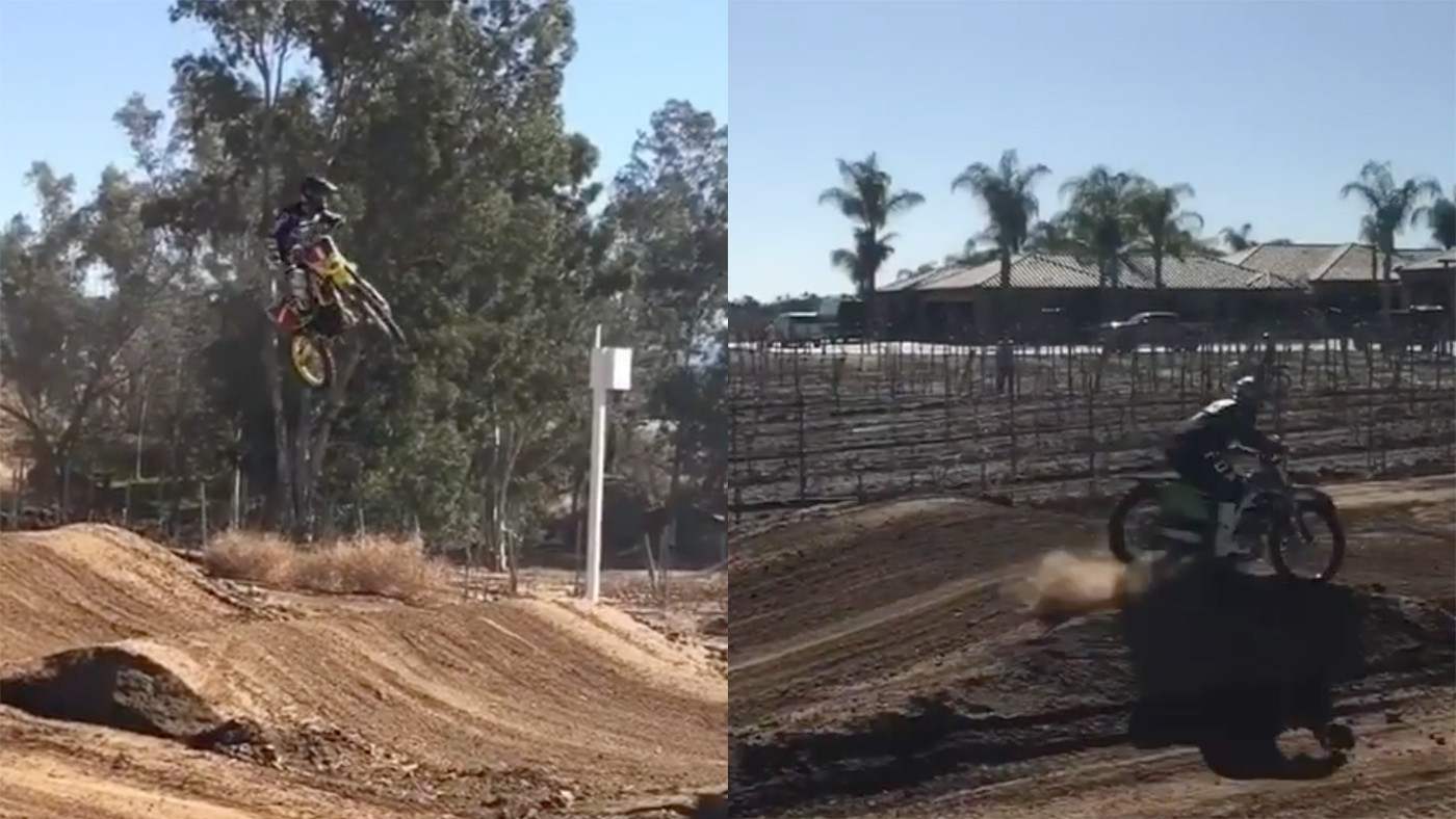 Quad-Off: Justin Hill versus Josh Hill - Who Can go Bigger? - Motocross ...