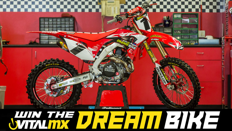 Time to Win the Vital MX 2018 Honda CRF450R Dream Bike - Motocross ...