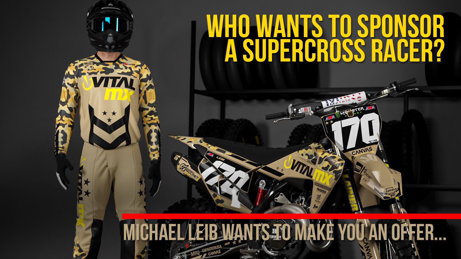 Who Wants To Sponsor A Supercross Racer? - Motocross Feature Stories ...