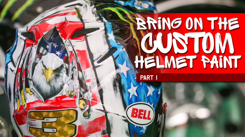 Bring On The Custom Helmet Paint, Part 1 - Motocross Feature Stories ...