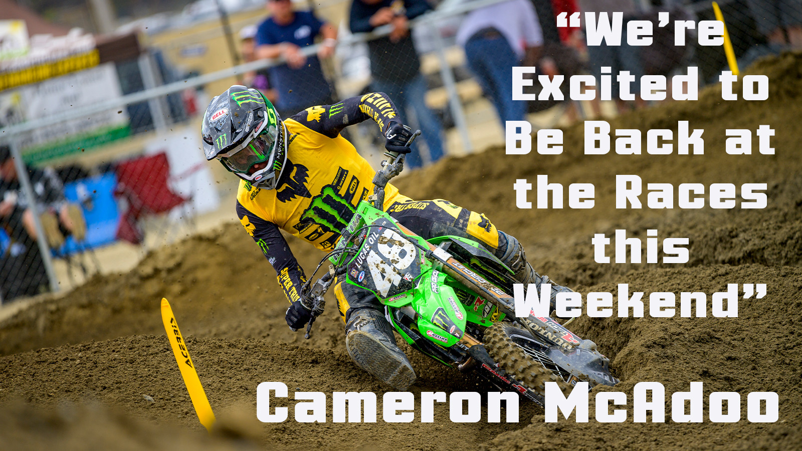 "We're Excited to Be Back At the Races This Weekend..." | Cameron ...