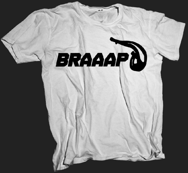 2 Stroke BRAAAP Shirt - For Sale/Bazaar - Motocross Forums / Message ...