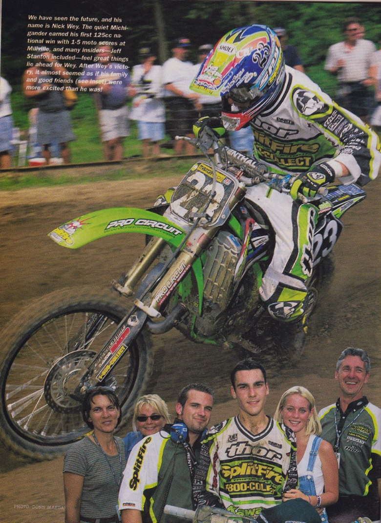 My favorite pics of the Michigan Mafia's Nick Wey - Moto-Related ...