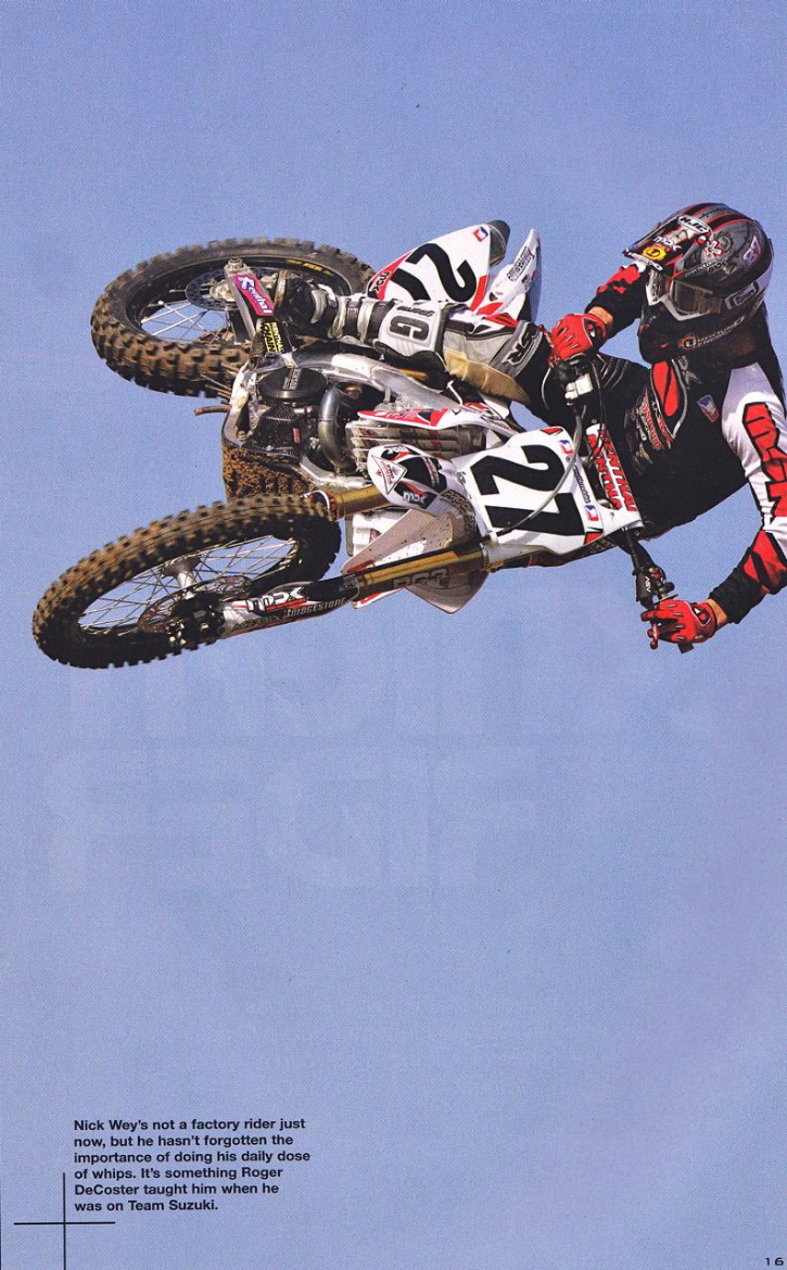 My favorite pics of the Michigan Mafia's Nick Wey - Moto-Related ...