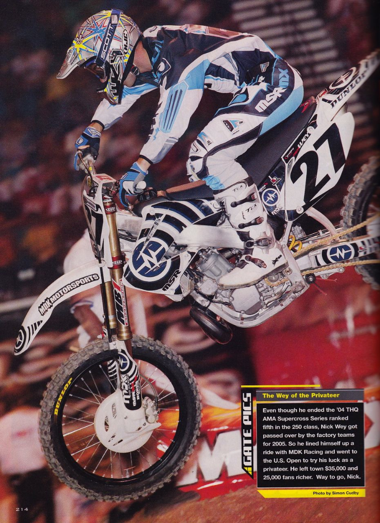 My favorite pics of the Michigan Mafia's Nick Wey - Moto-Related ...