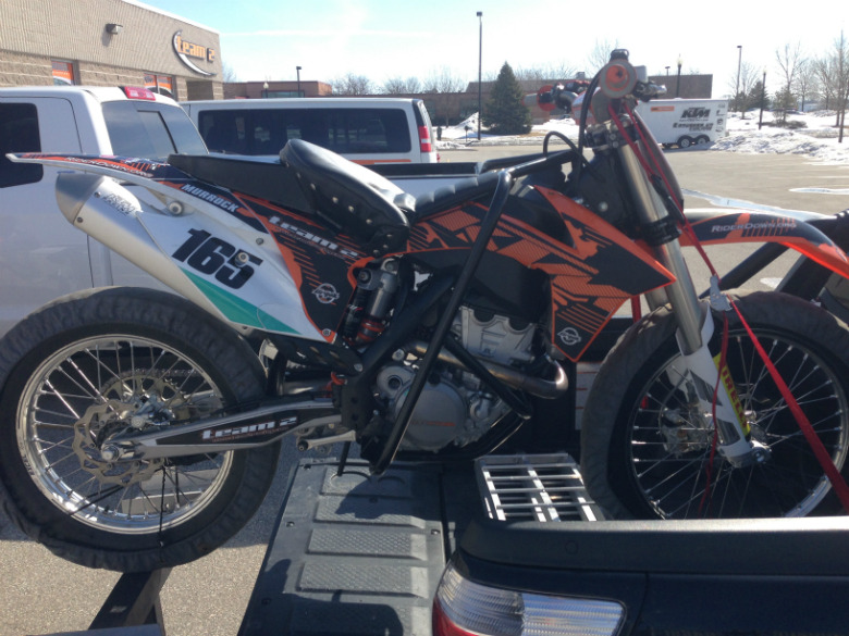 KTMPARTSDIRECT.COM/TEAM 2 RACING Paraplegic Rider Brian Murrock - Moto ...