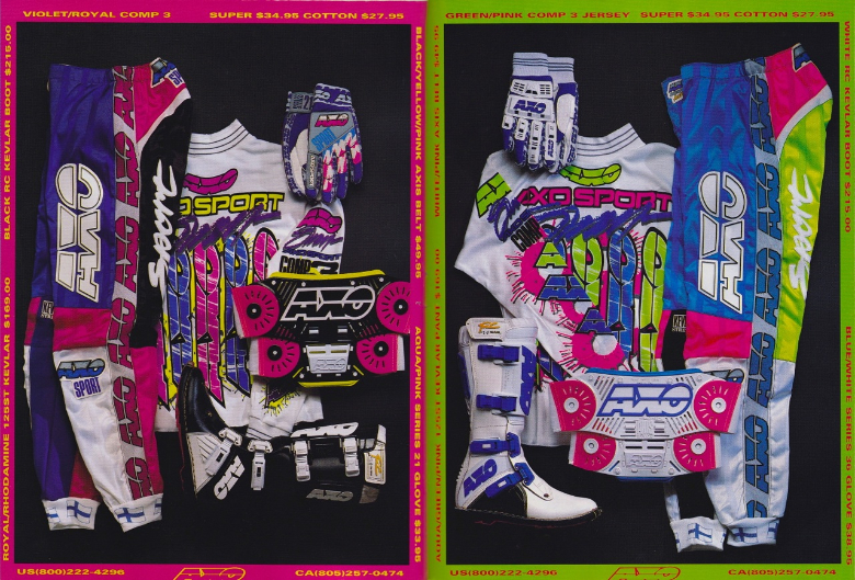 Here are some cool classic AXO Sport ads for your enjoyment - Moto ...