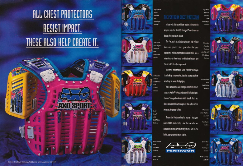 Here are some cool classic AXO Sport ads for your enjoyment - Moto ...