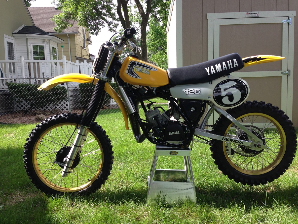 1981 YZ125H modified vintage racer - Old School Moto - Motocross Forums ...