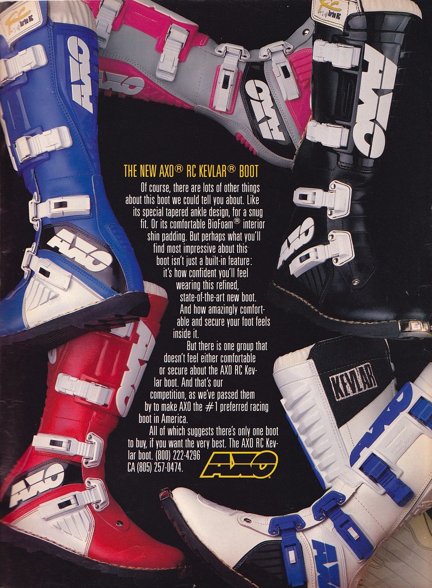 Here are some cool classic AXO Sport ads for your enjoyment - Moto ...