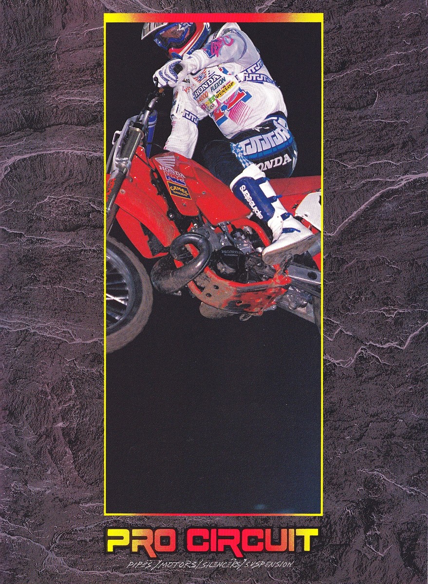 Here is a cool Pro Circuit ad from 1989 - Moto-Related - Motocross ...