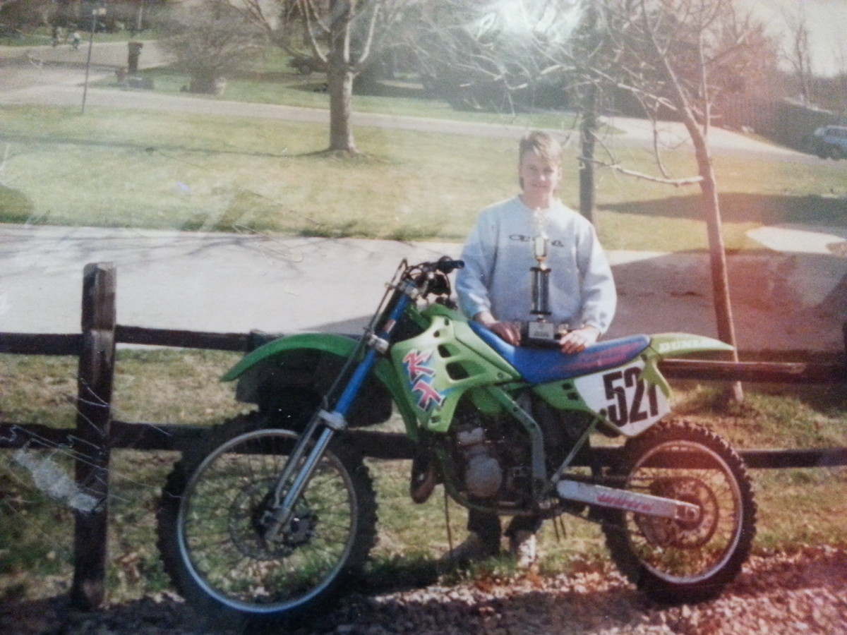 This week's Classic Steel is a look back at the 1990 Kawasaki KX250 ...