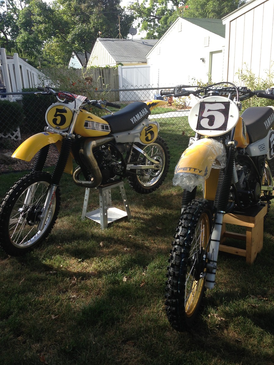 1981 YZ125H modified vintage racer - Old School Moto - Motocross Forums ...
