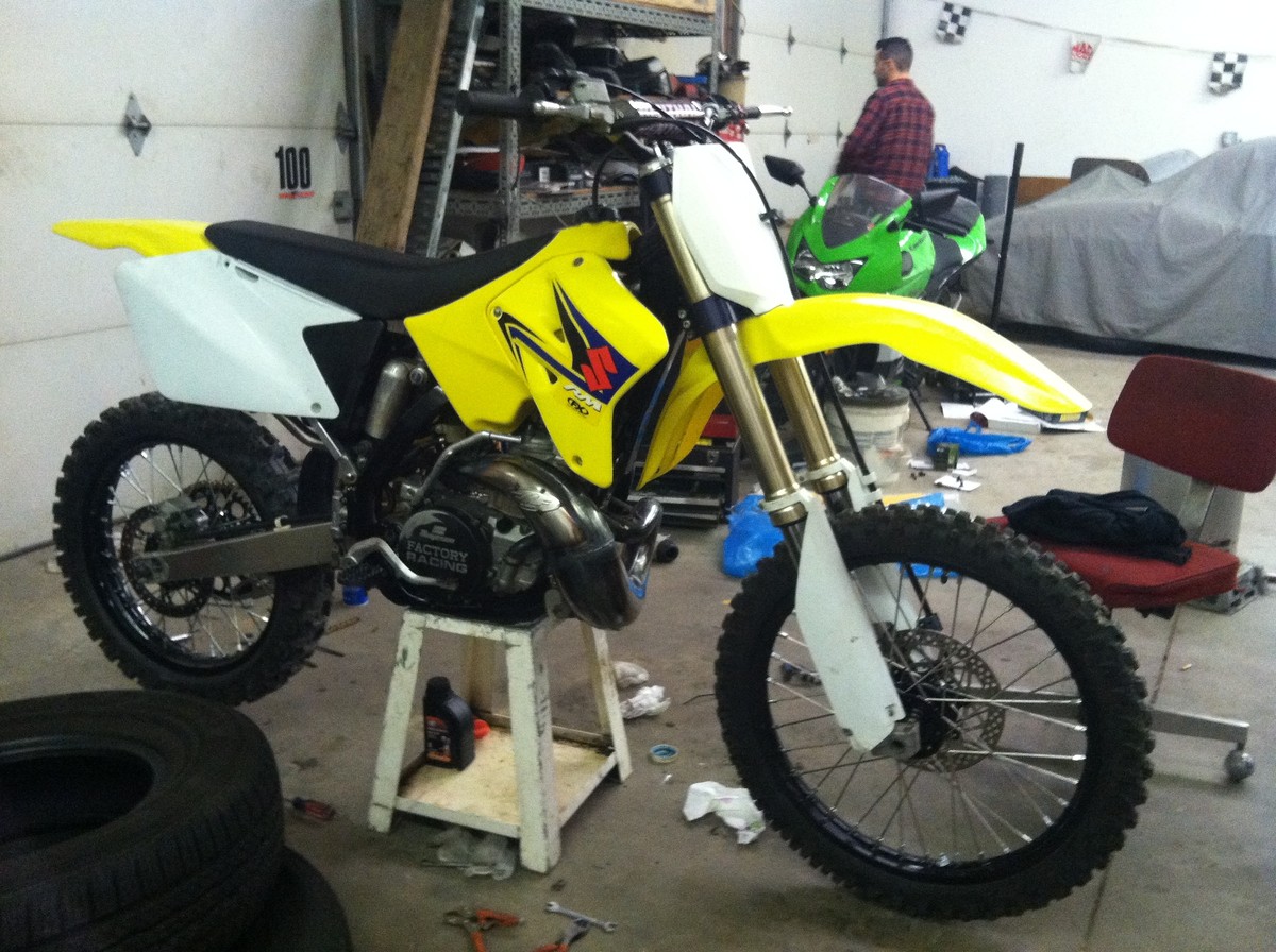 RMZ to RM front fender - Tech Help/Race Shop - Motocross Forums ...