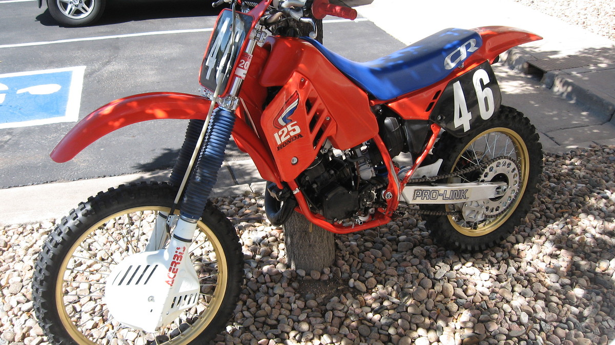 Anyone want an 86' CR 125 - Old School Moto - Motocross Forums ...