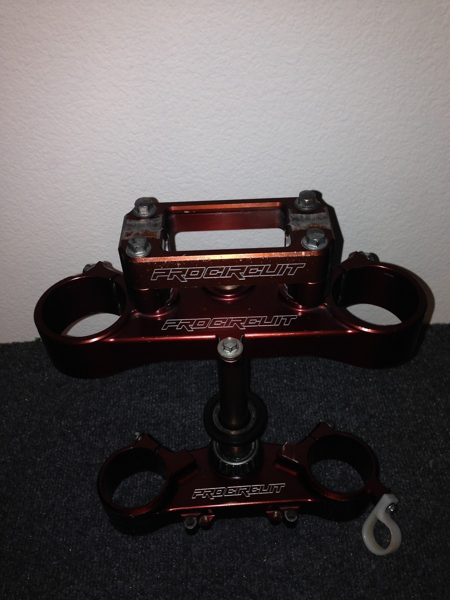 Pro Circuit Showa A Kit Triple Clamps, 2009-2012 KX250F - For Sale ...