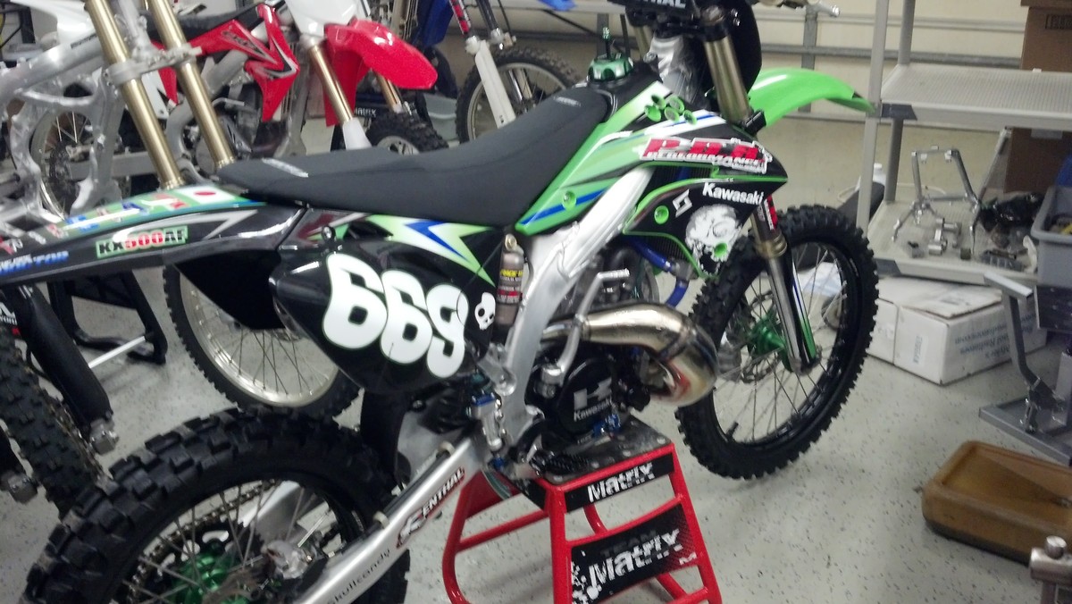 KX500AF Build - Finished! - Tech Help/Race Shop - Motocross Forums ...