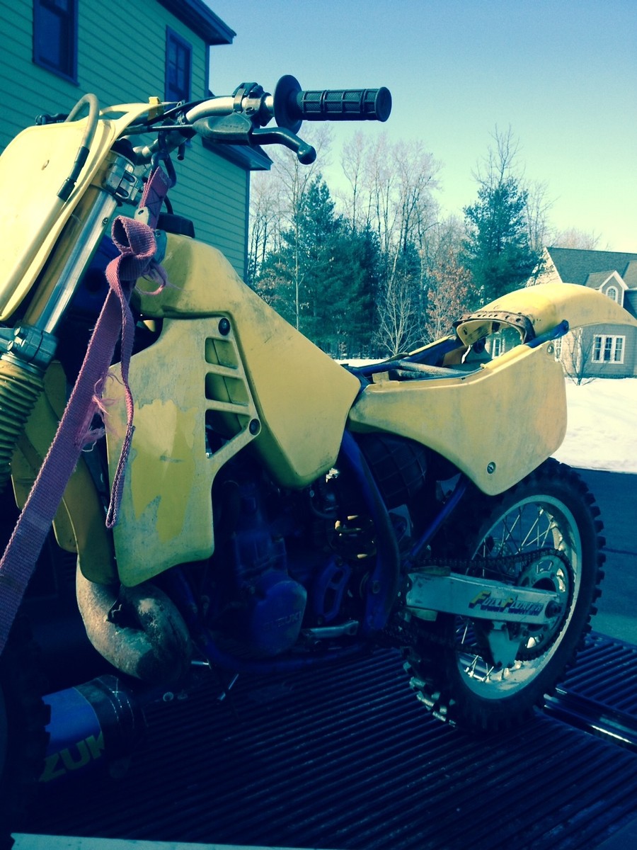1988 RM 250 build : Revisited and done - Old School Moto - Motocross ...