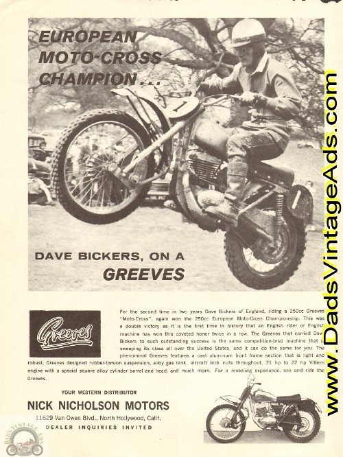 Dave Bickers R.I.P. - Moto-Related - Motocross Forums / Message Boards ...