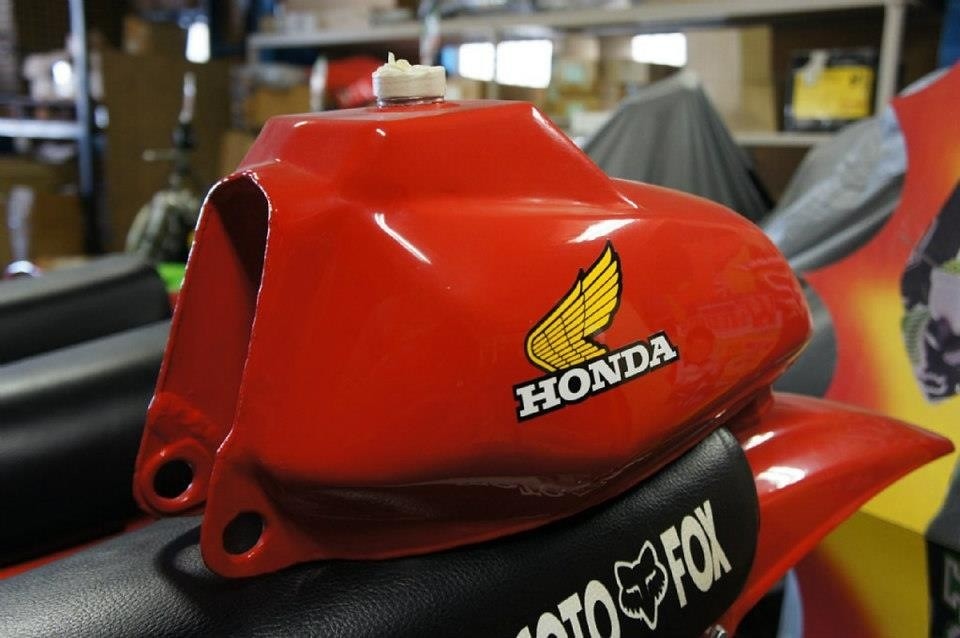Works RC Honda tank. Pure sweetness... - Old School Moto - Motocross ...