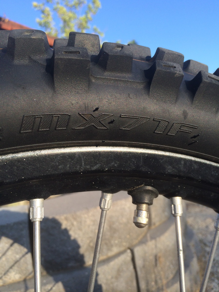 Honda CRF Complete Front Wheel - DID Dirt Star LT-X Rim/Talon Carbon ...
