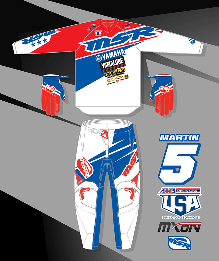 First Look: 2014 Team USA MXoN Graphics - Moto-Related - Motocross ...