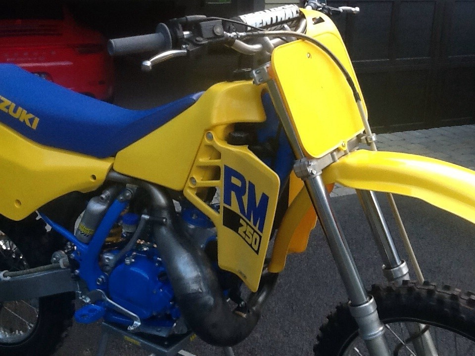 1988 RM 250 build : Revisited and done - Old School Moto - Motocross ...