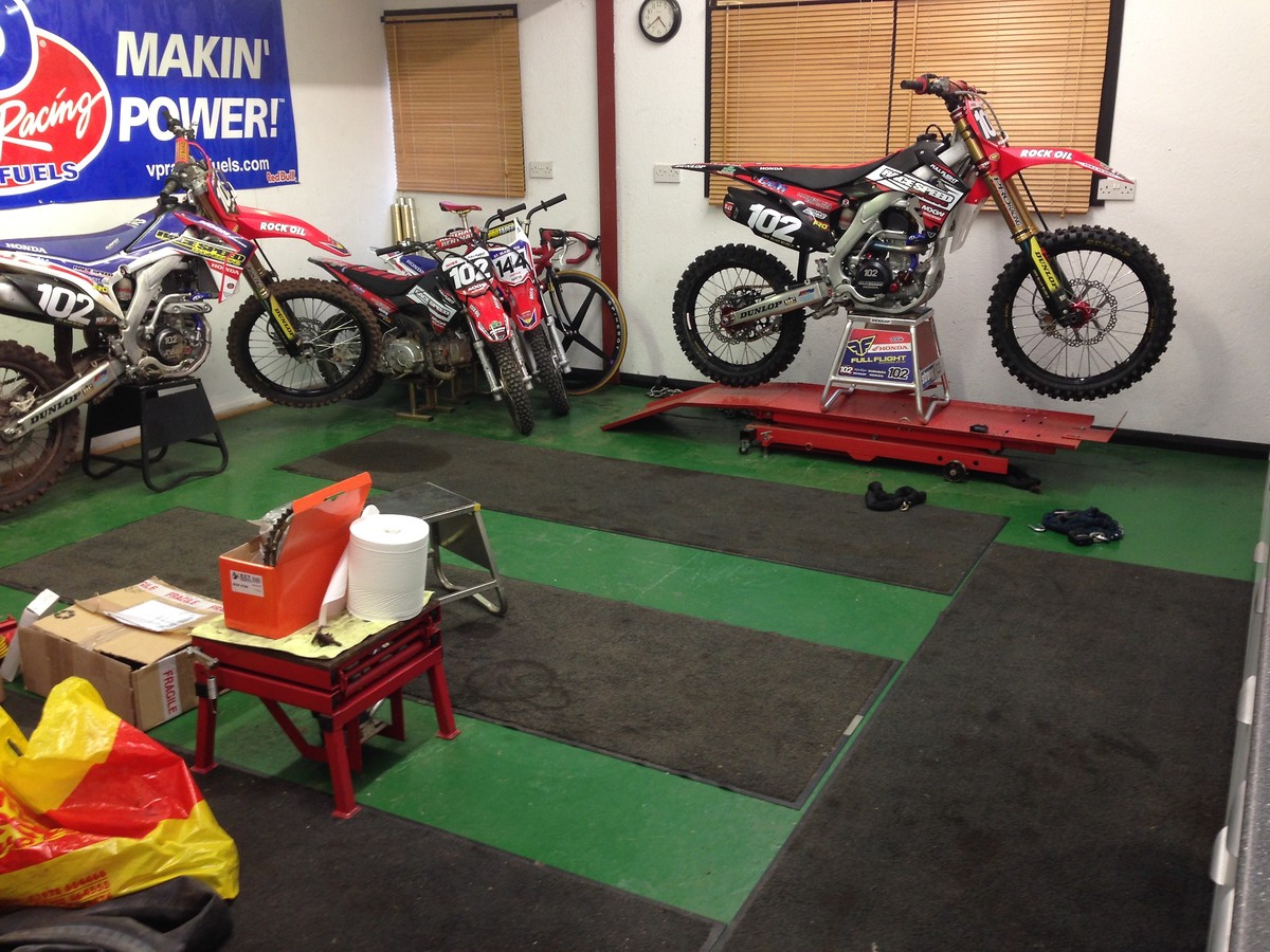 Post photos of your garage/workspace - Moto-Related - Motocross Forums ...