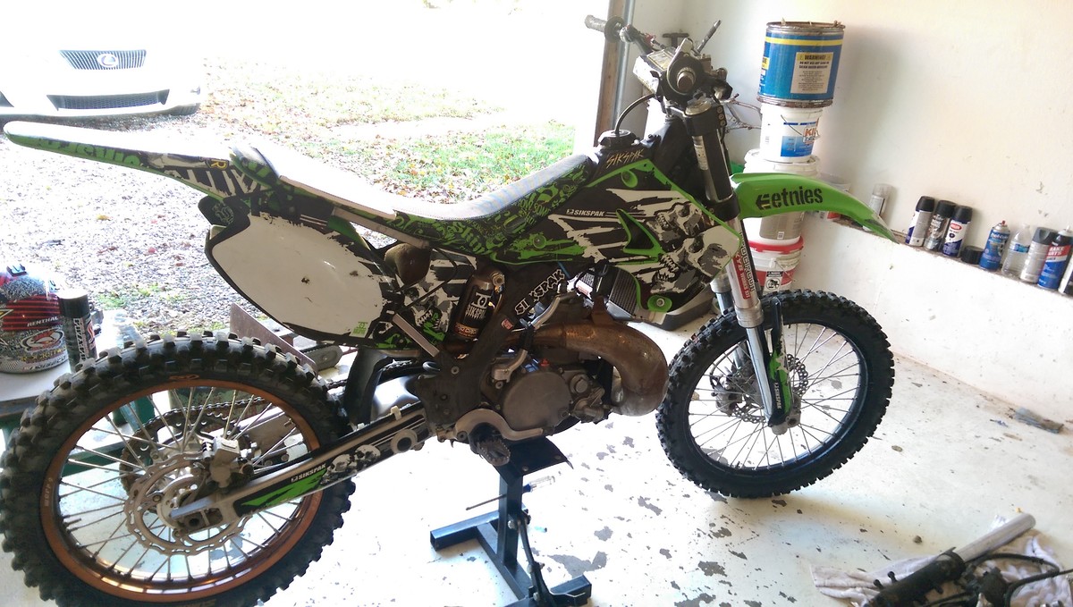 Jeremy Lusk's 06 Kx250 Project - Tech Help/Race Shop - Motocross Forums ...