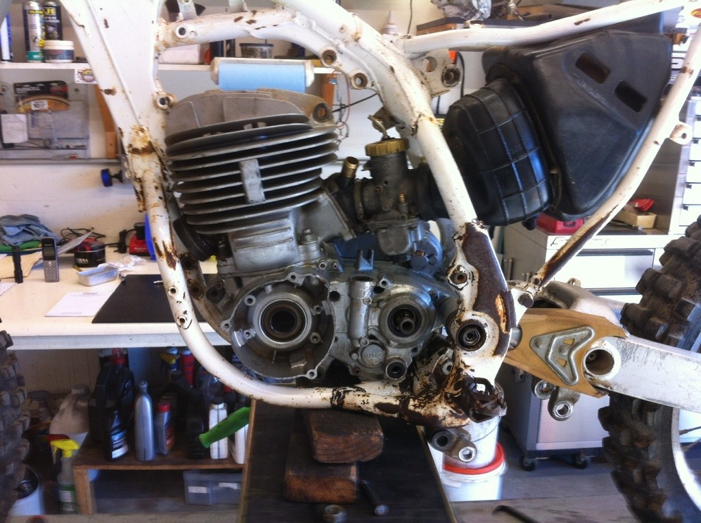 Team International Air Hammer '89 YZ250/490 Build - Old School Moto ...
