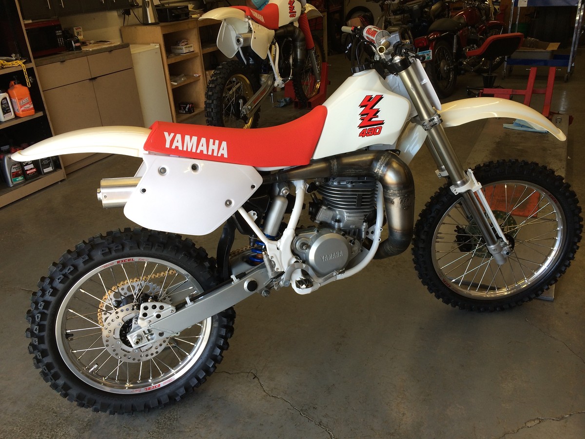 Team International Air Hammer '89 YZ250/490 Build - Old School Moto ...