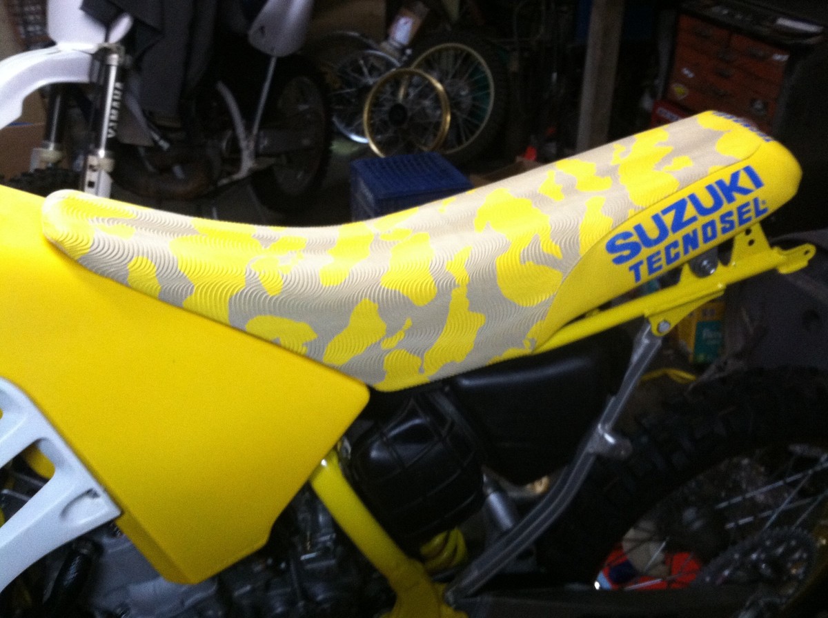 Guy Cooper's Factory 91 RM250 sx bike resto - Old School Moto ...
