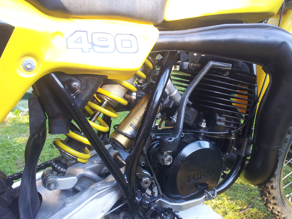 YAMAHA YZ 490 1985 fully restored - Old School Moto - Motocross Forums ...
