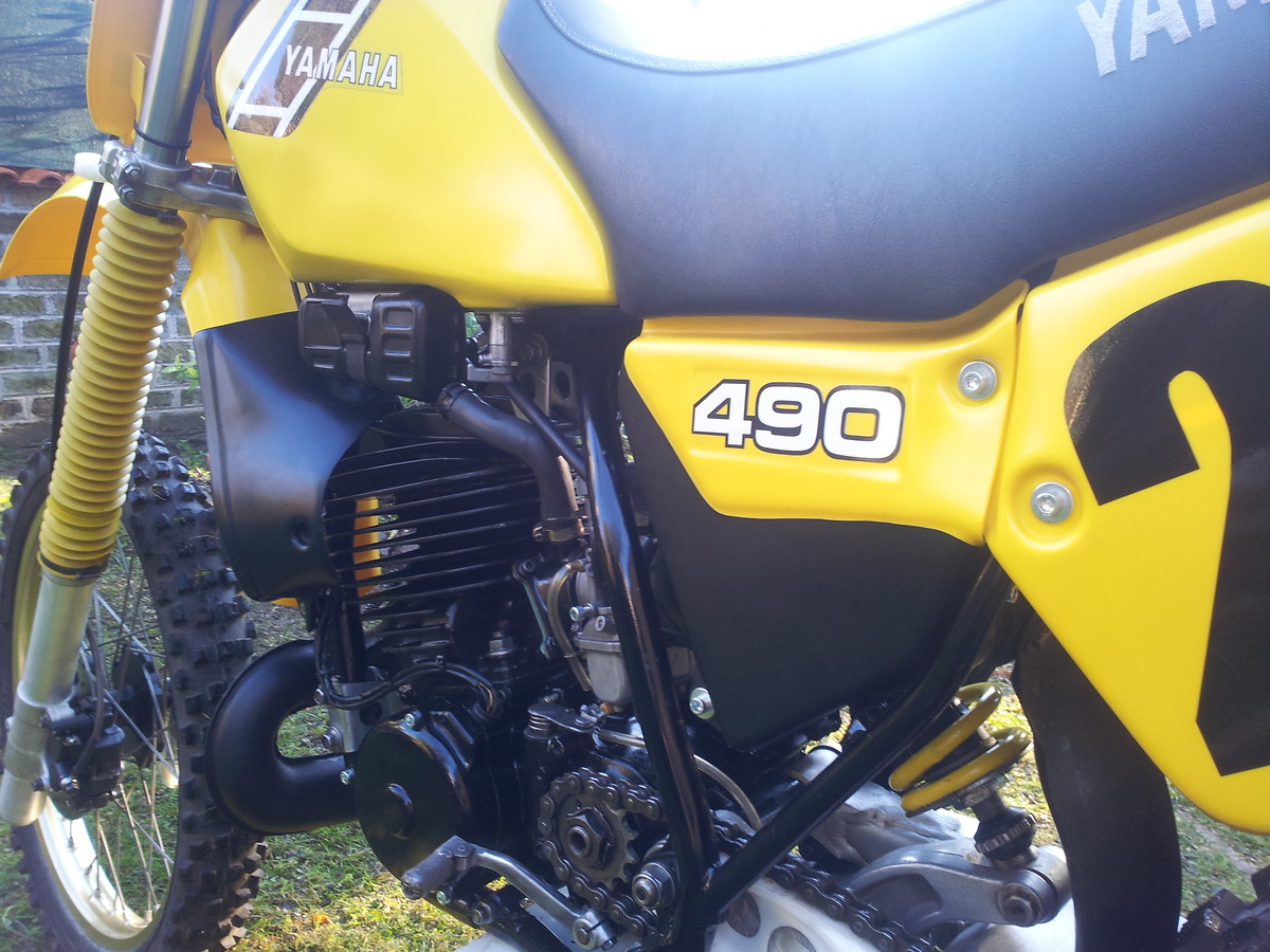 YAMAHA YZ 490 1985 fully restored - Old School Moto - Motocross Forums ...