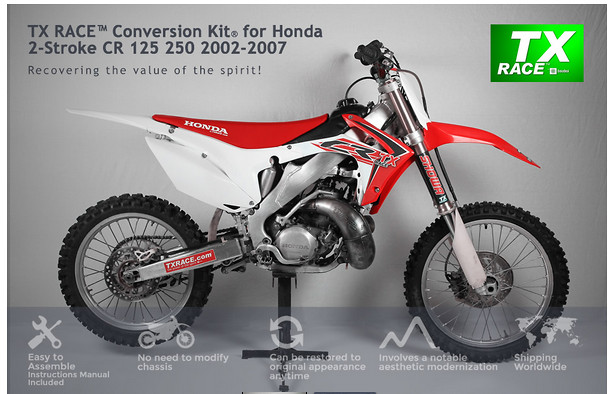 CR250/CR125 RESTYLE KIT (FINALLY) Woohoo! 2002-2007 w/ 2015 Update Kit ...