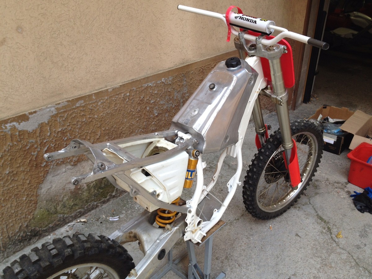 On The Line Racing Honda CR125 replica - Old School Moto - Motocross ...