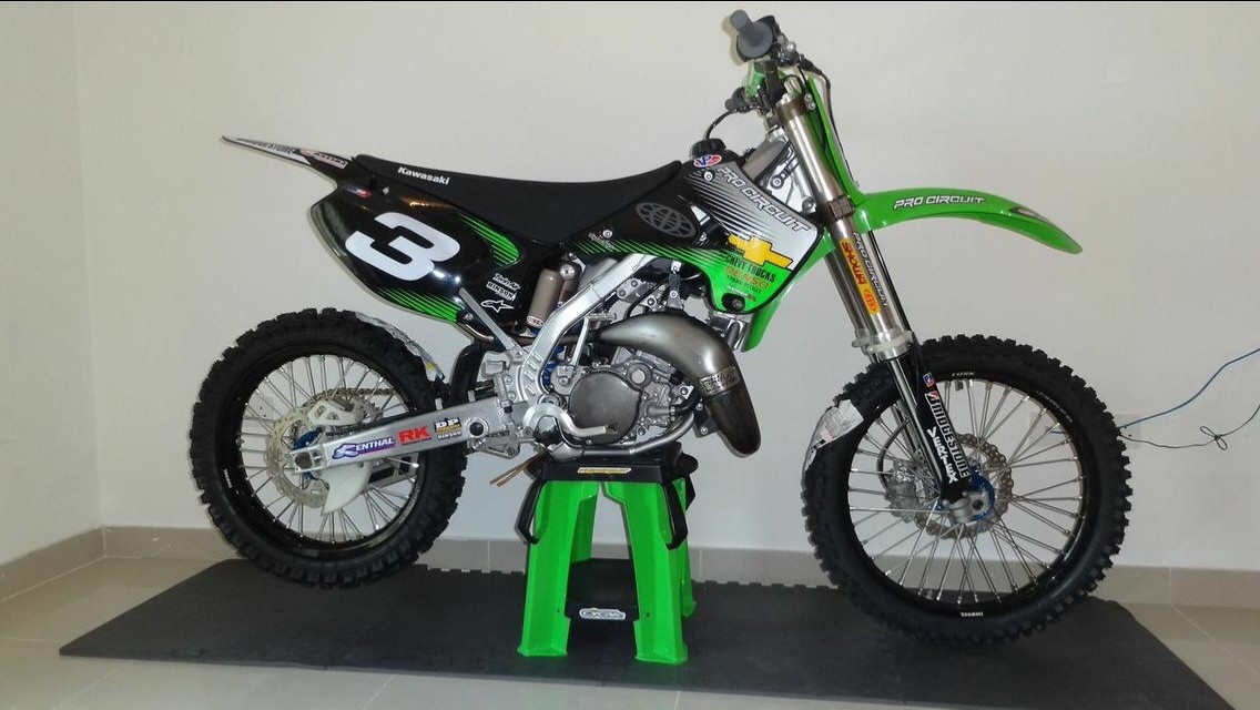 2003 KX125 Team Pro-Circuit, Mike Brown Replica - Old School Moto ...