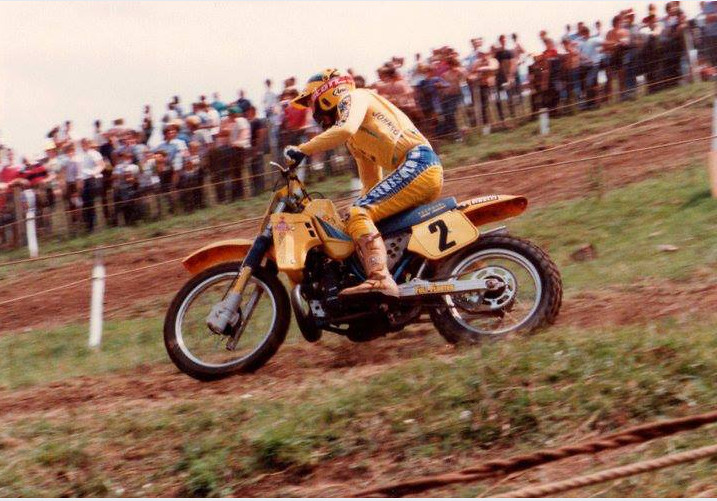Who knew? 1985 RM500 with liquid cooling - Old School Moto - Motocross ...